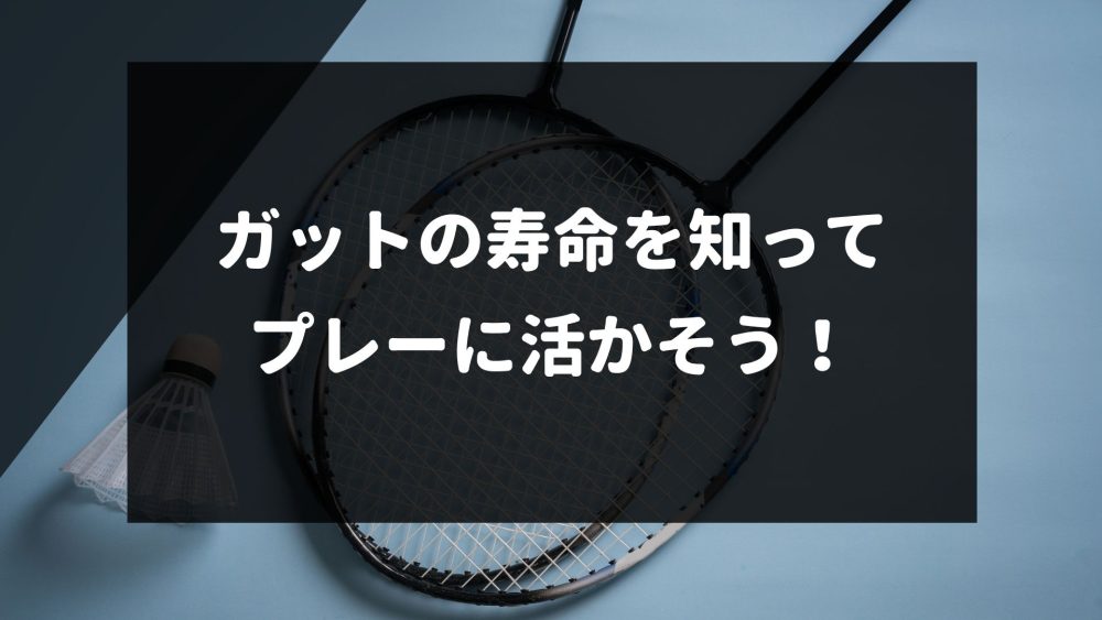 ガットの張り替えタイミングはいつ？ガットの寿命を知ってプレーに活かそう！ | 【愛知・名古屋】KOKACAREバドミントン教室・スクール（コカケア）